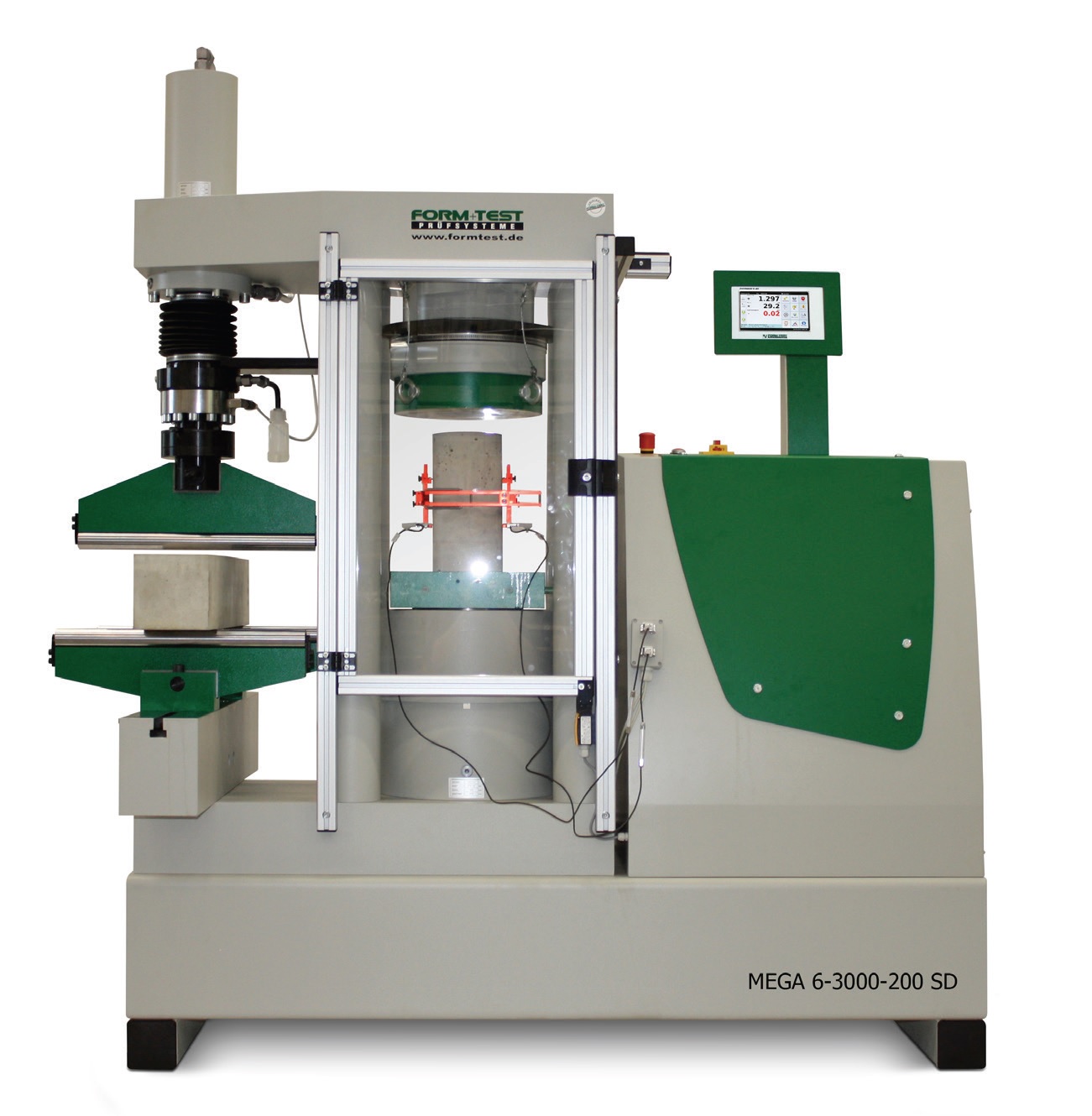 Compression and Bending Testing Machine MEGA 6-3000-200 SD – Cement and ...
